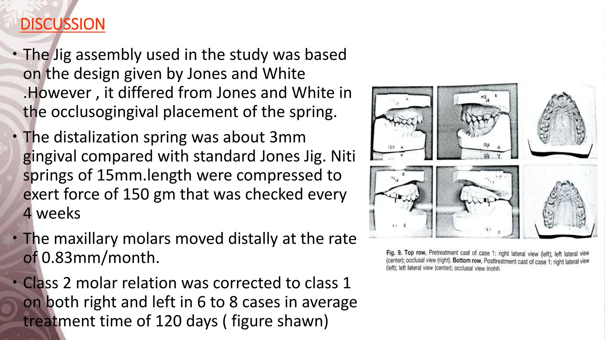 Dental and Skeletal changes after intraoral molar distalization with ...
