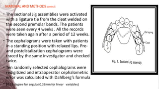 Dental and Skeletal changes after intraoral molar distalization with ...