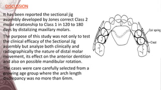 Dental and Skeletal changes after intraoral molar distalization with ...