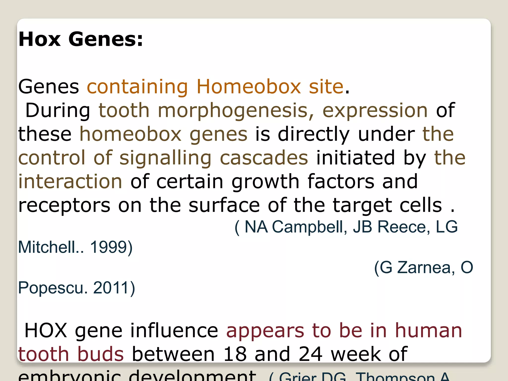 Dental anomalies and Genetics | PPTX