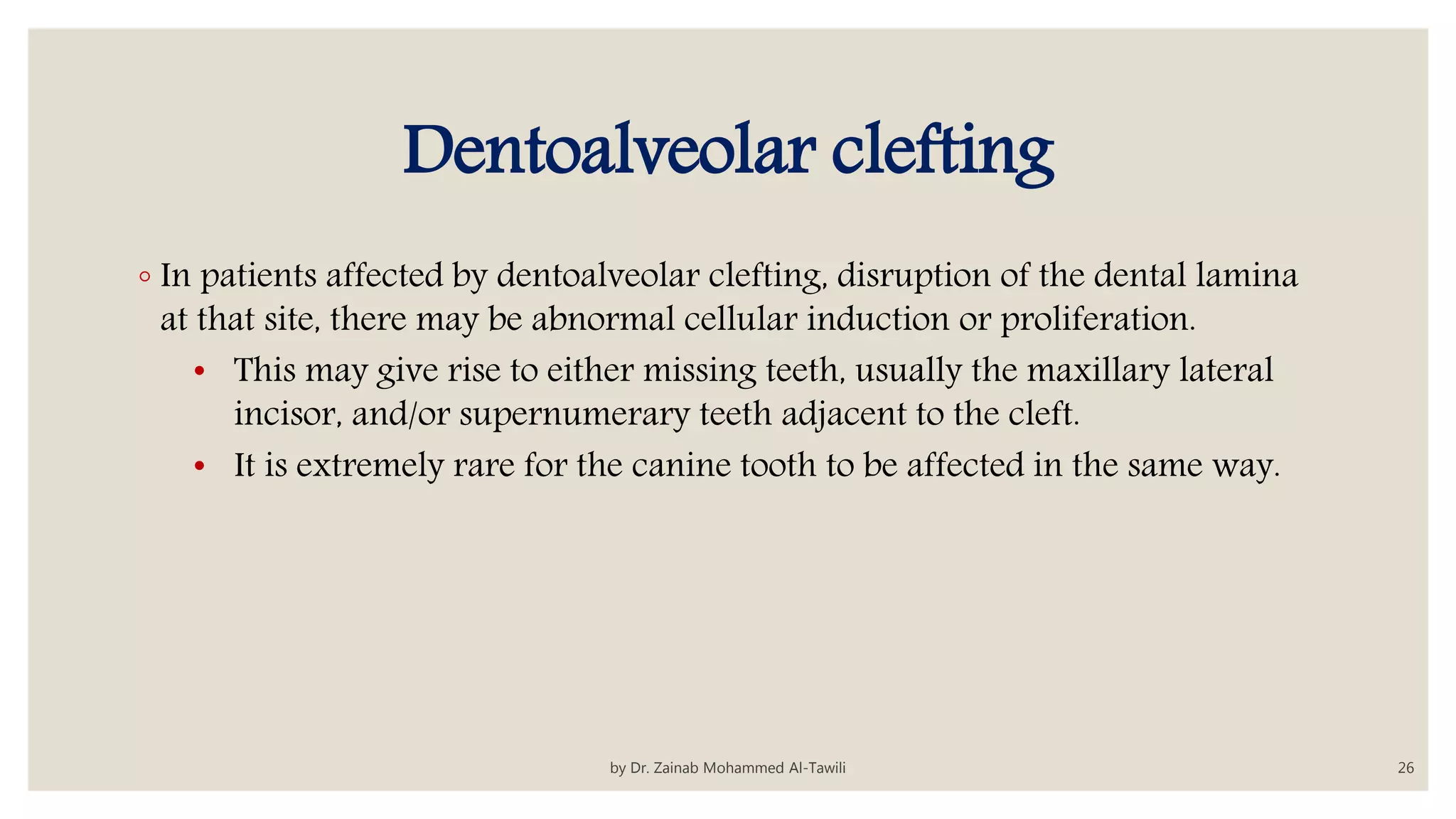 Dental anomalies | PPTX