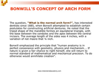 Dental arch forms /certified fixed orthodontic courses by Indian dental ...