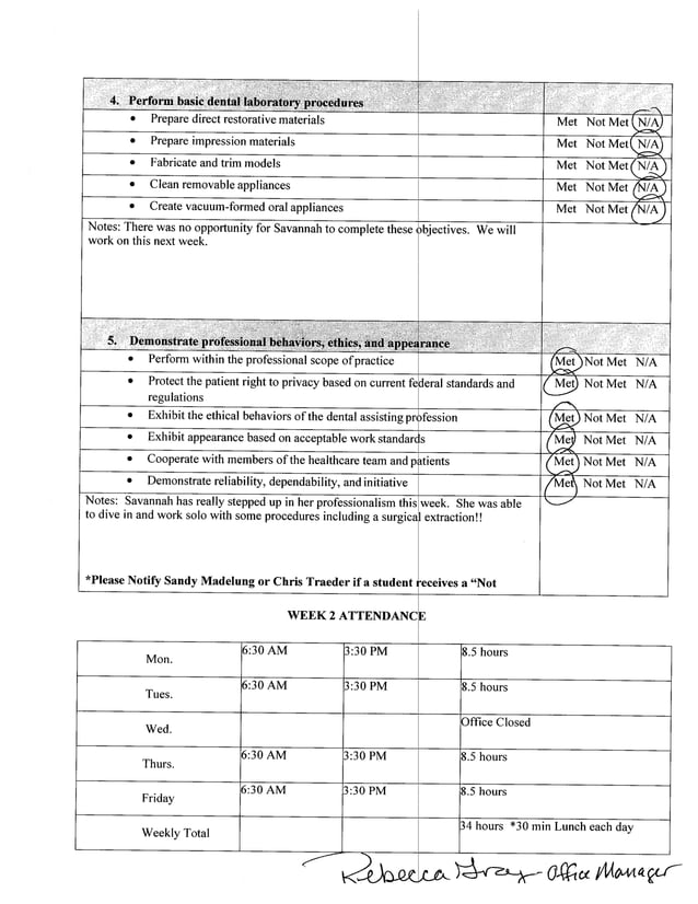 Internship Evaluation Pdf