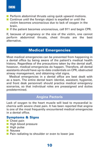 Dental assisting notes dental assistant's chairside pocket guide, 1 e ...