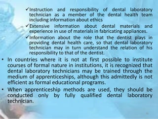 Dental auxiliary | PPTX