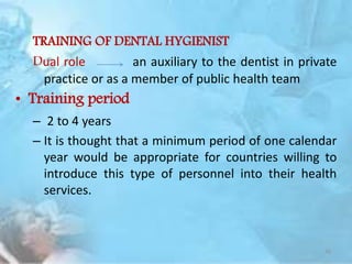 Dental auxiliary | PPTX