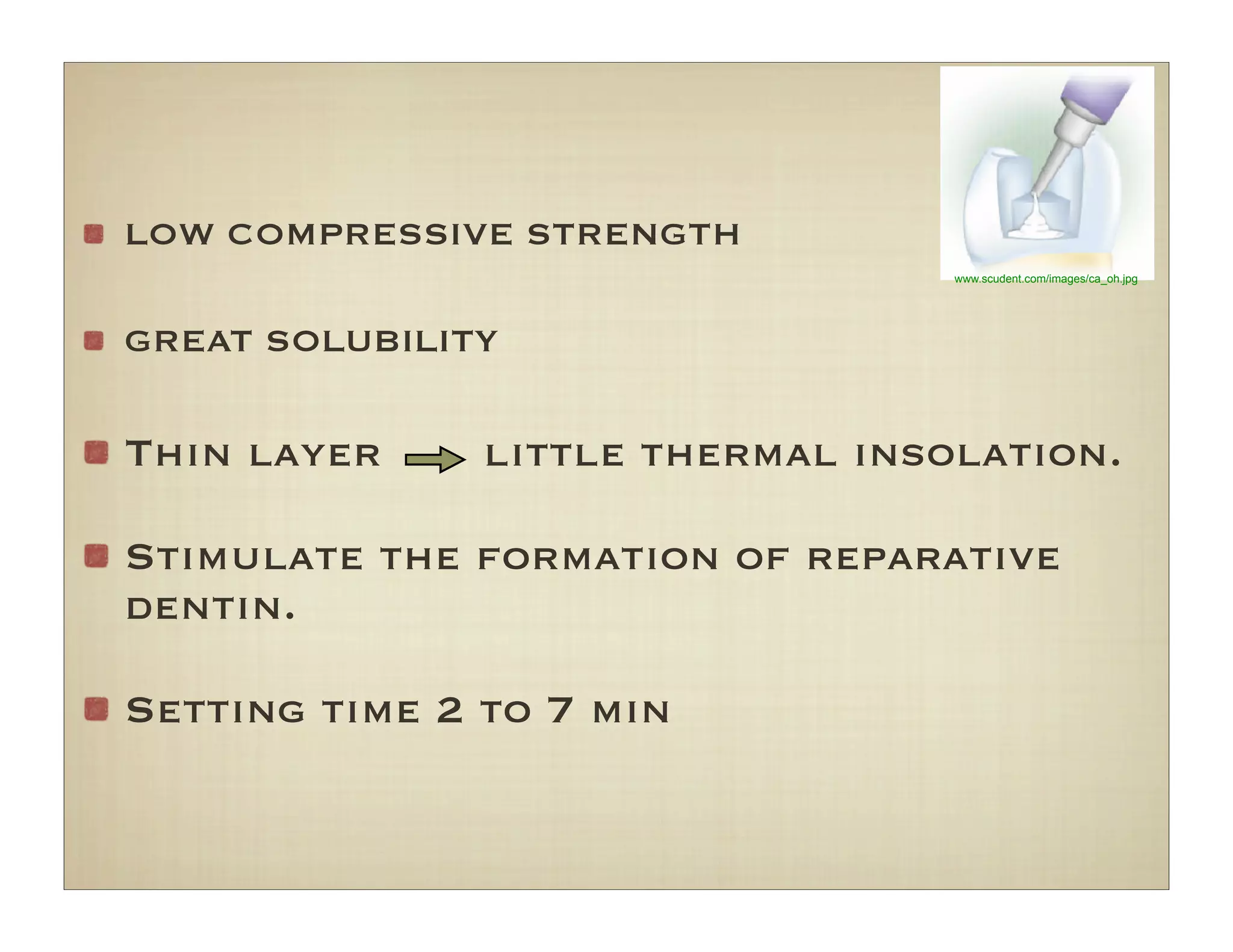 Dental bases and liners | PDF