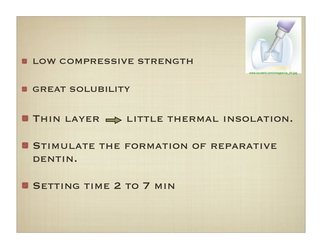 Dental bases and liners | PDF | Dental Health | Diseases and Conditions