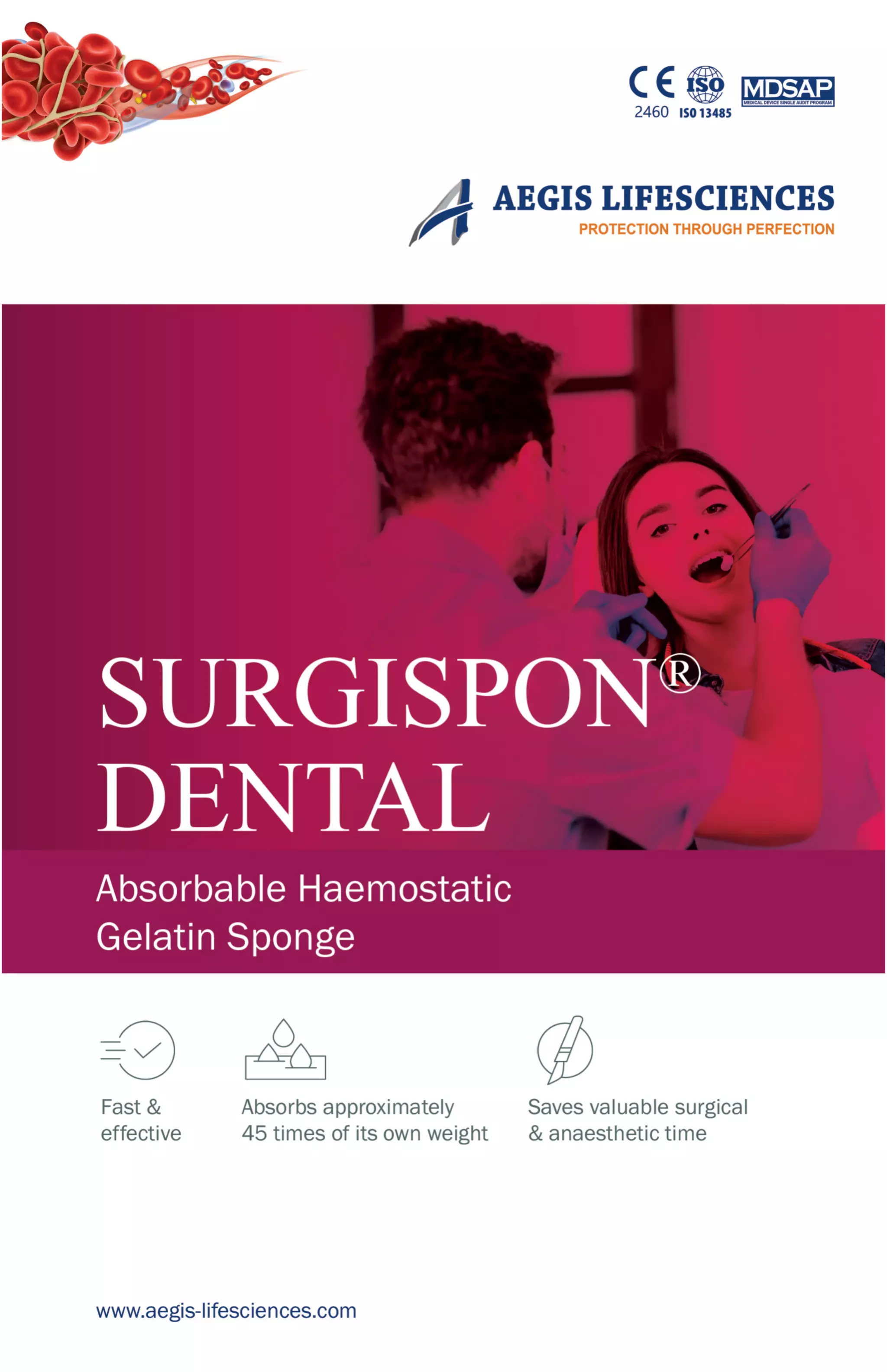 SURGISPON® DENTAL Absorbable Haemostatic Gelatin Sponge | PDF
