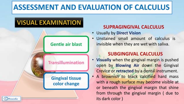 Dental calculus | PPTX | Dental Health | Diseases and Conditions