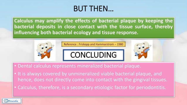 Dental calculus | PPTX | Dental Health | Diseases and Conditions