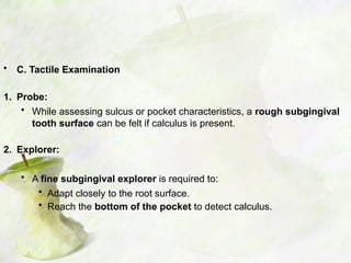 Dental Calculus - Formation, Pathogenesis and Removal | PPT