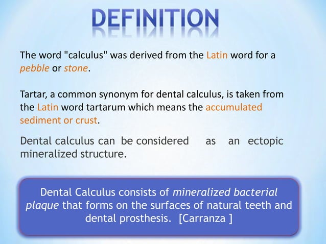 dental calculus ishu.pptx | Dental Health | Diseases and Conditions