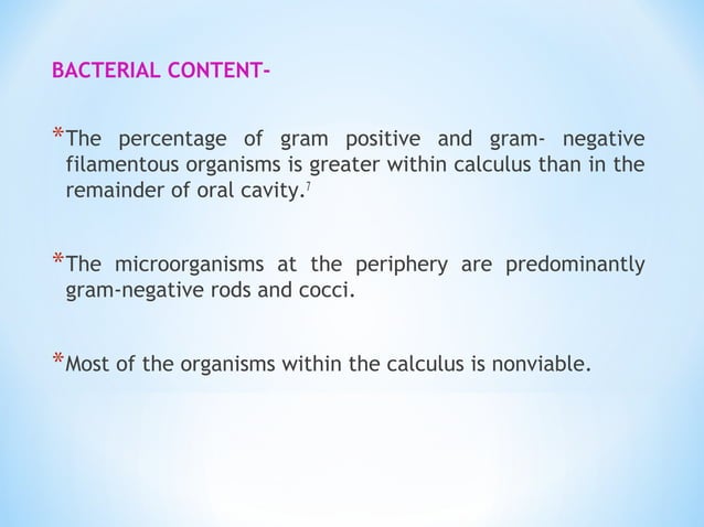 Dental Calculus | PPT | Dental Health | Diseases and Conditions
