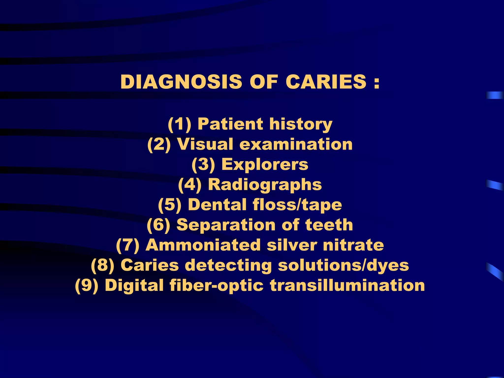 Dental caries | PPTX