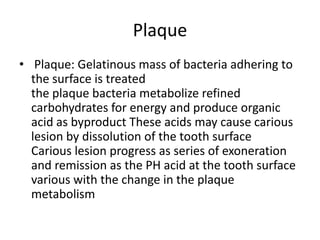 Dental caries | PPTX