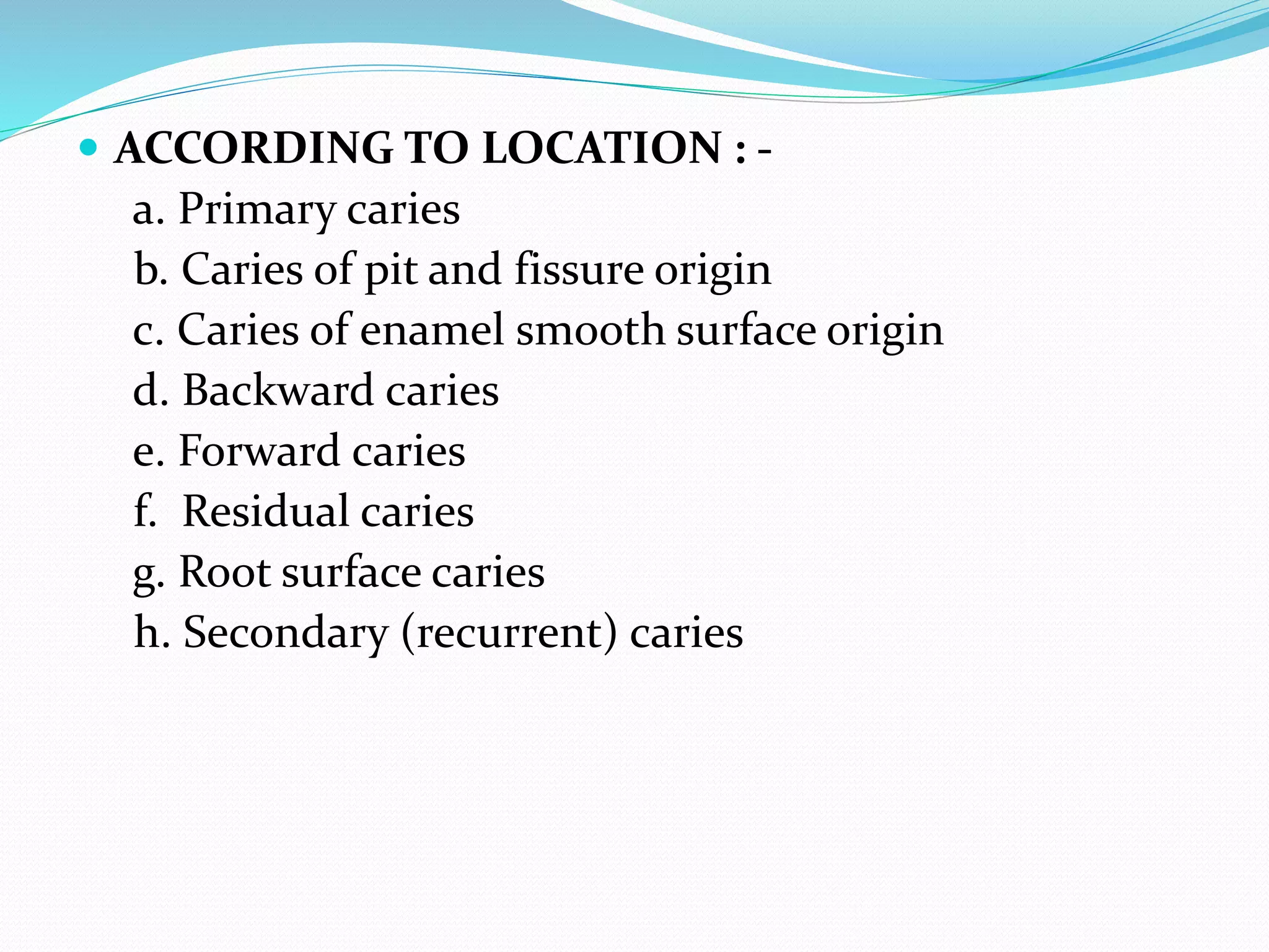 Dental caries | PPTX