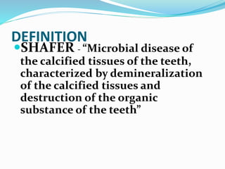 Dental caries | PPTX