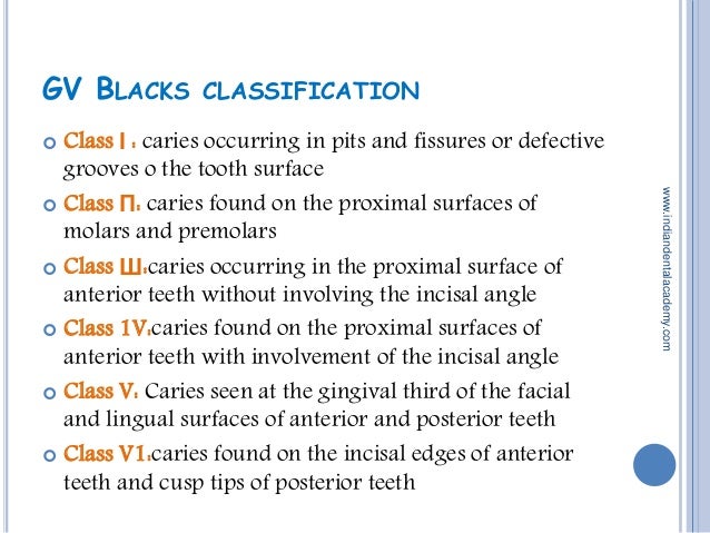 Dental caries / dental implant courses