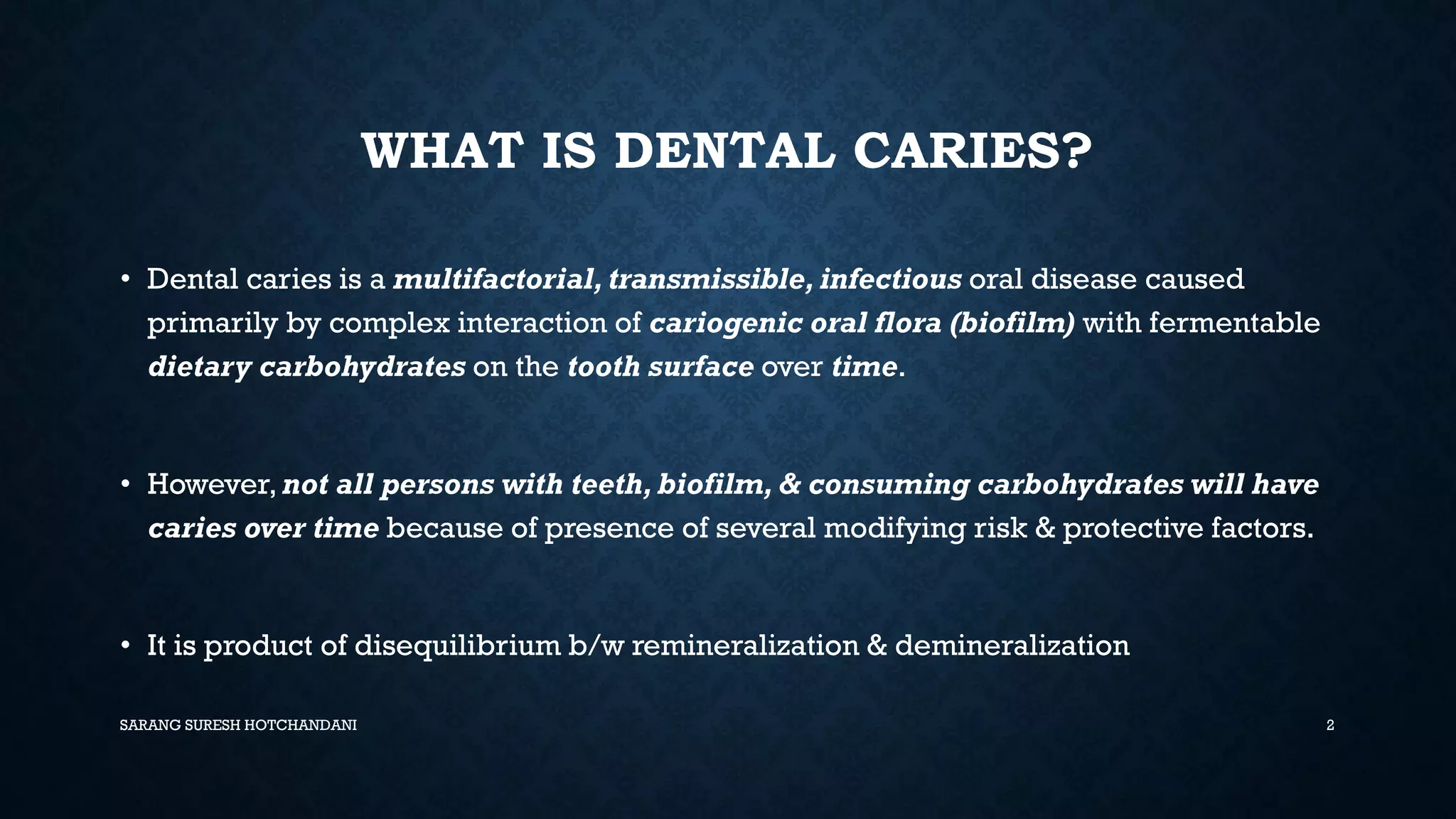 Dental Caries | PDF