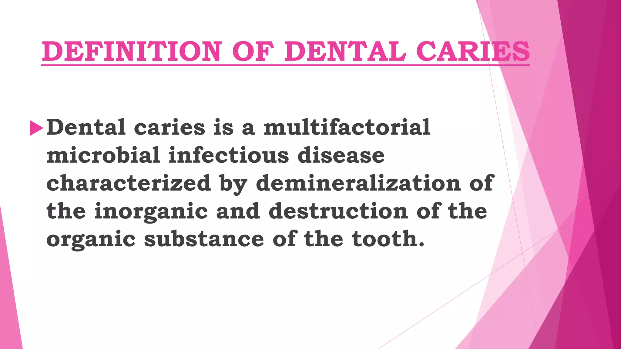Dental caries | PPTX