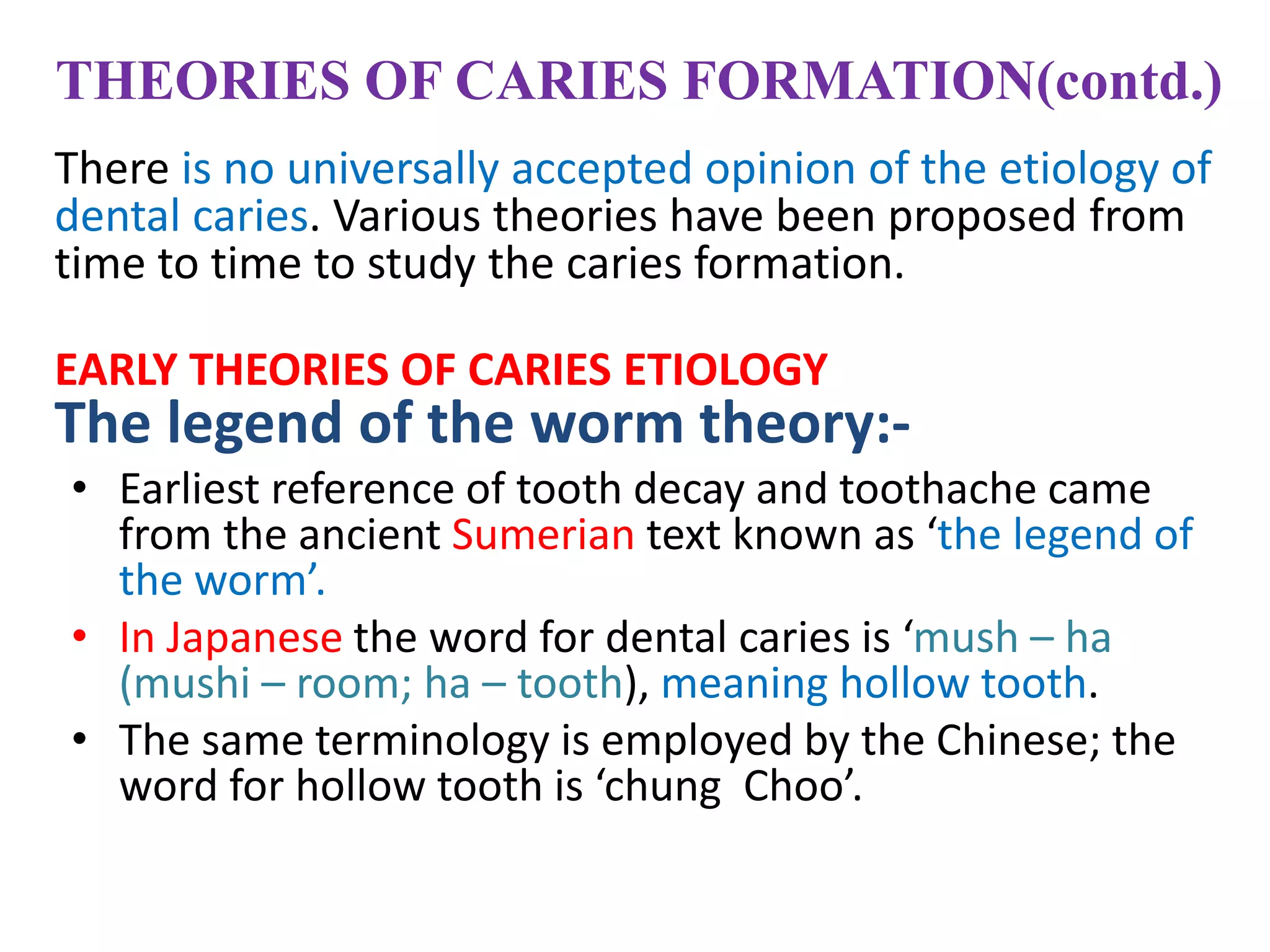 Dental Caries | PPTX