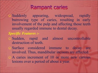 DENTAL CARIES PPT | PPT