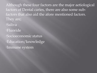 Dental caries | PPT