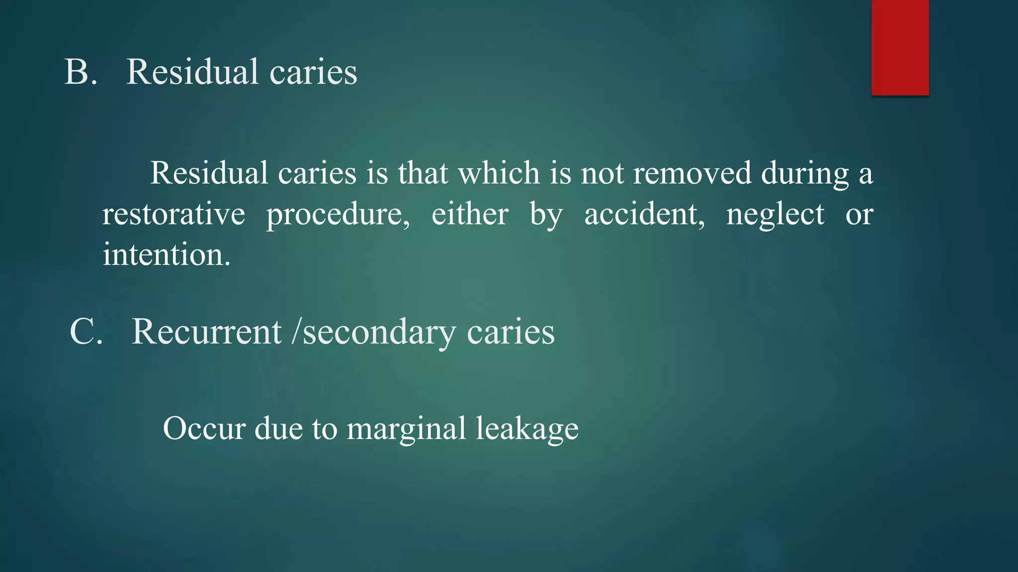 DENTAL CARIES | PPTX