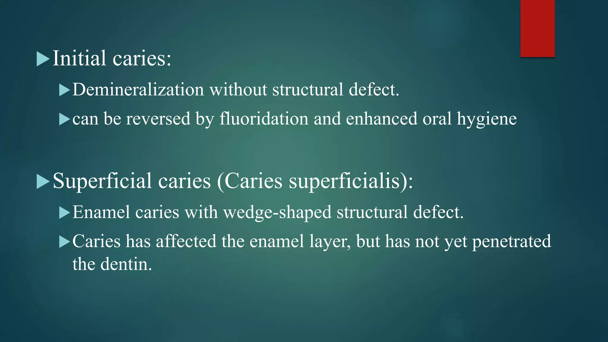 DENTAL CARIES | PPTX