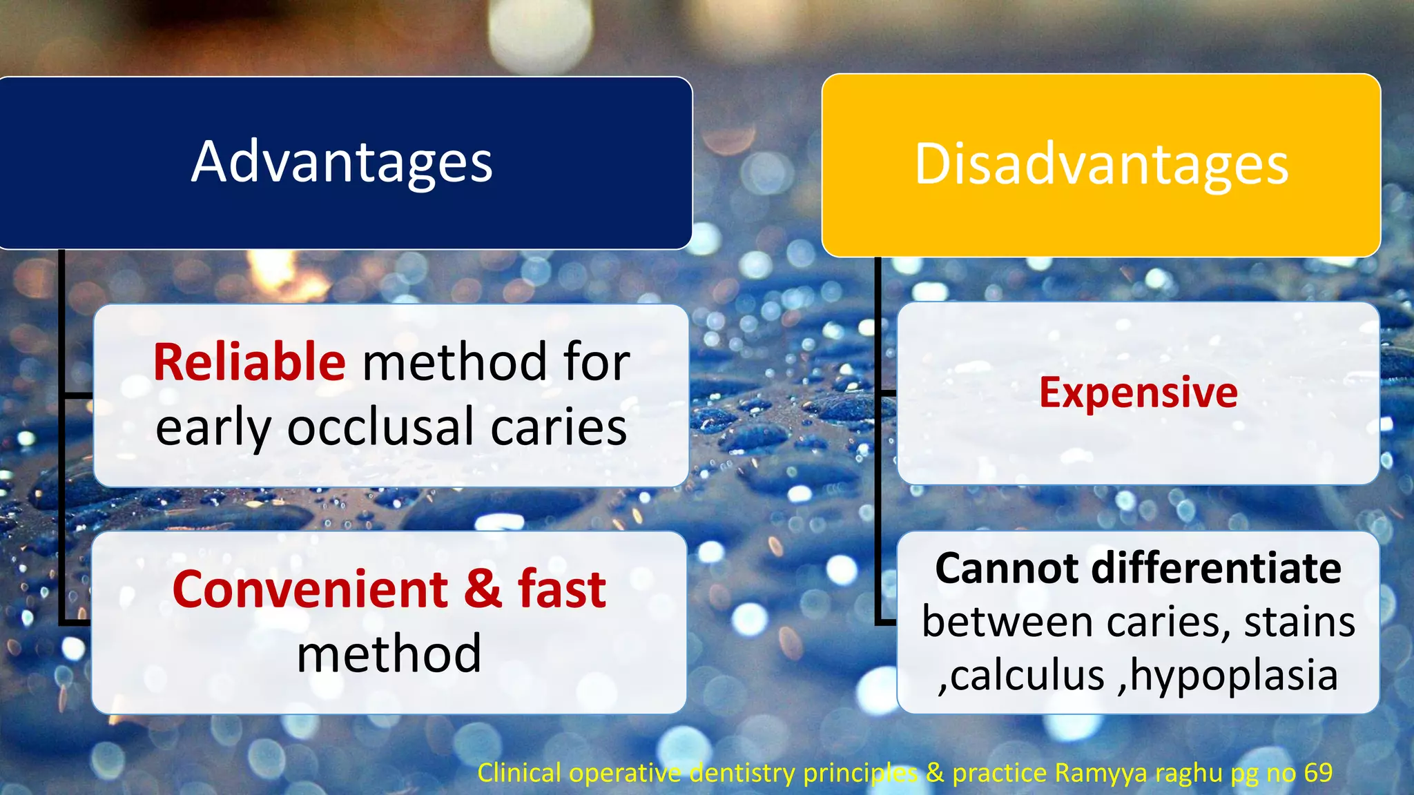 Diagnosis & treatment of Dental caries | PPTX