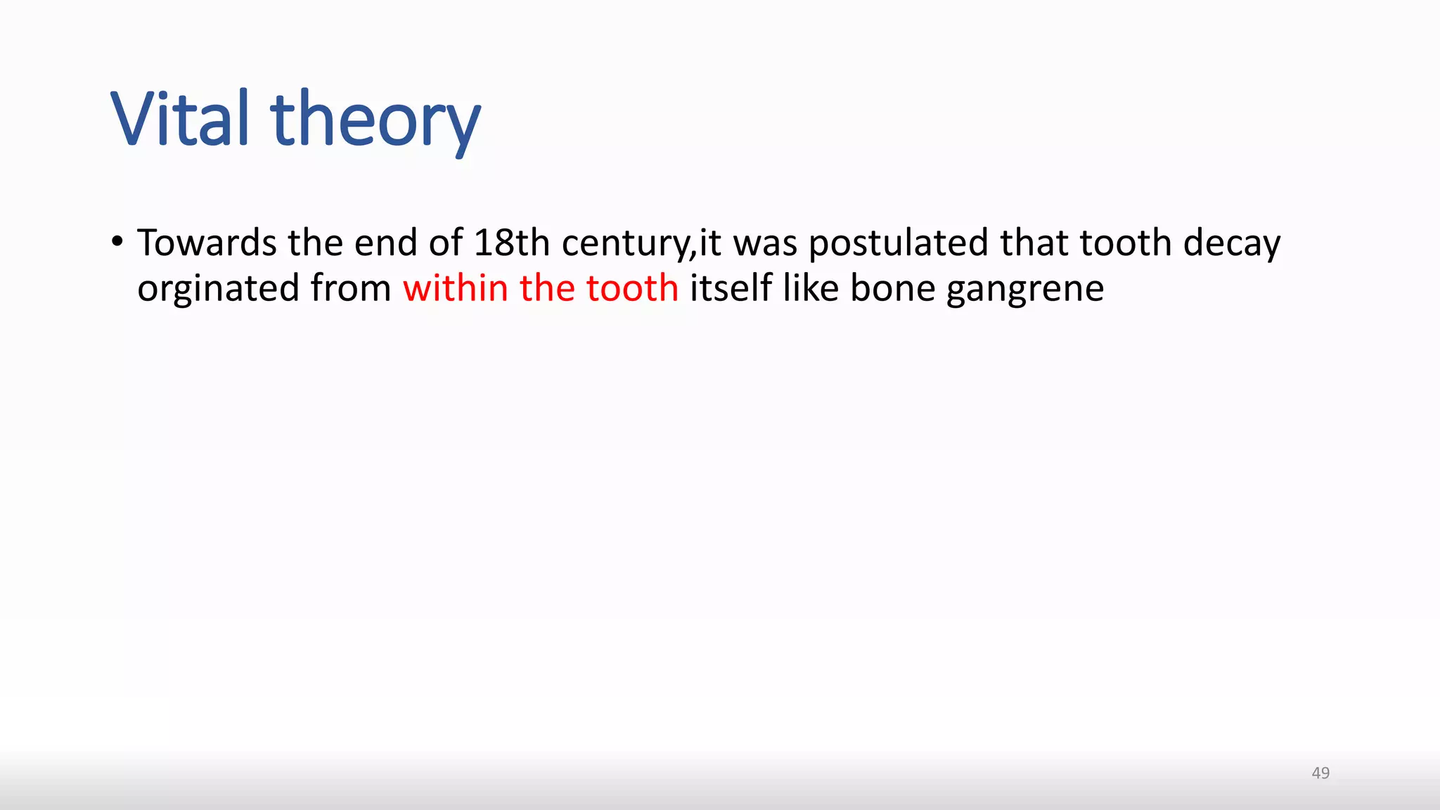 Dental caries etiology, theories and prevention | PPTX