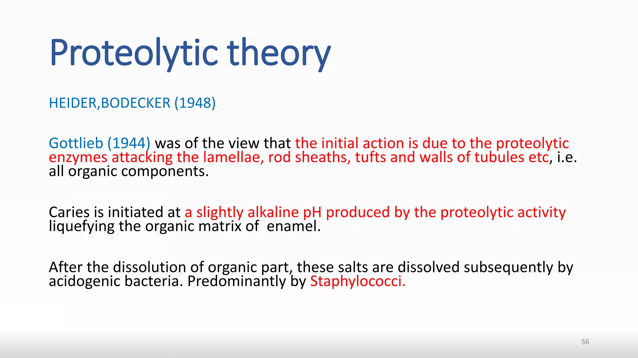 Dental caries etiology, theories and prevention | PPTX