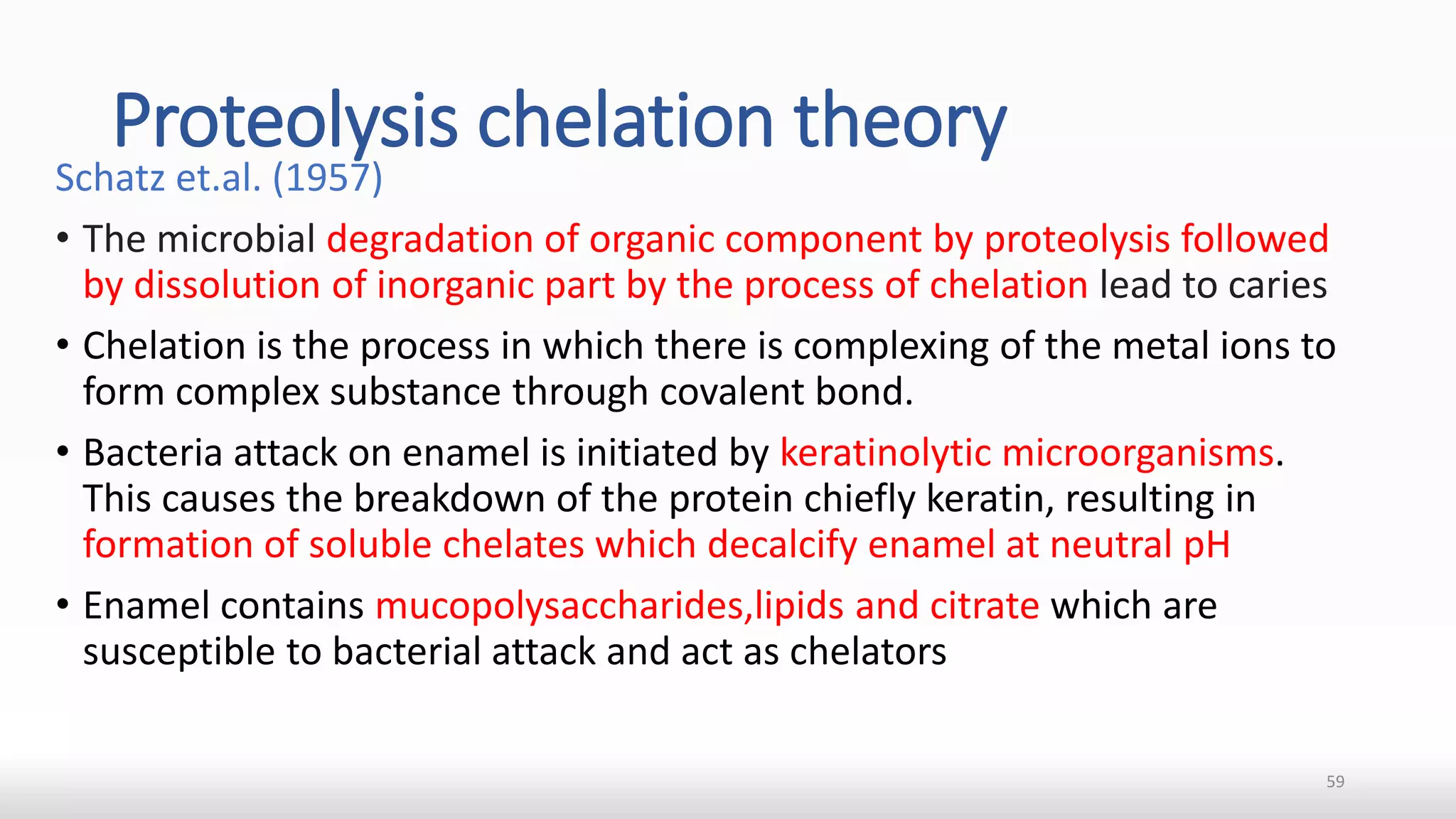 Dental caries etiology, theories and prevention | PPTX