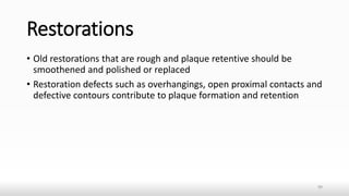 Dental caries etiology, theories and prevention | PPTX