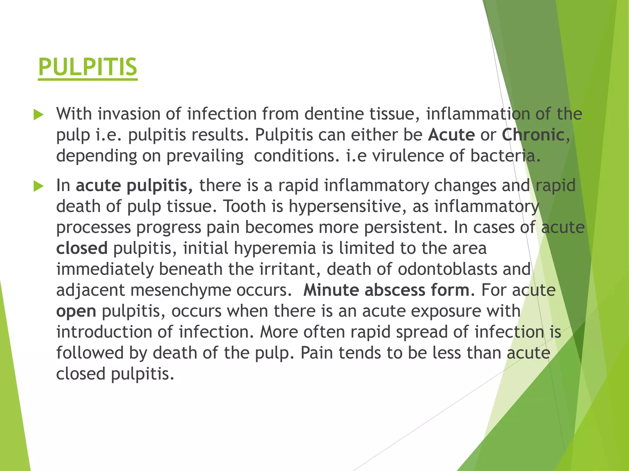 Dental caries sequelae | PPTX