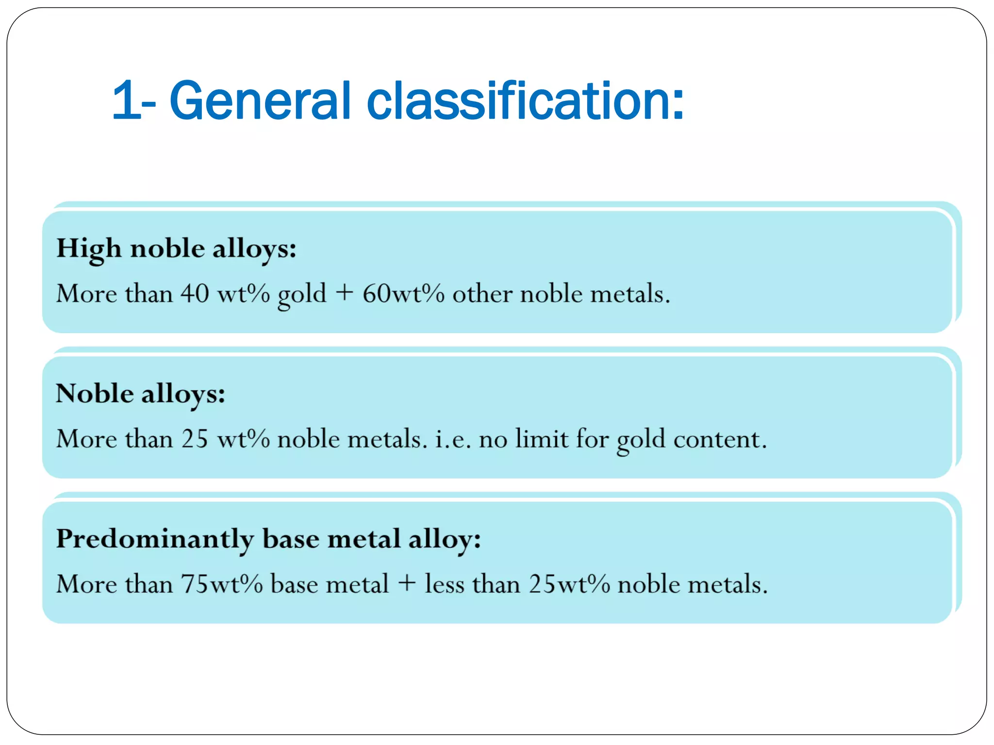 Dental casting alloys | PDF