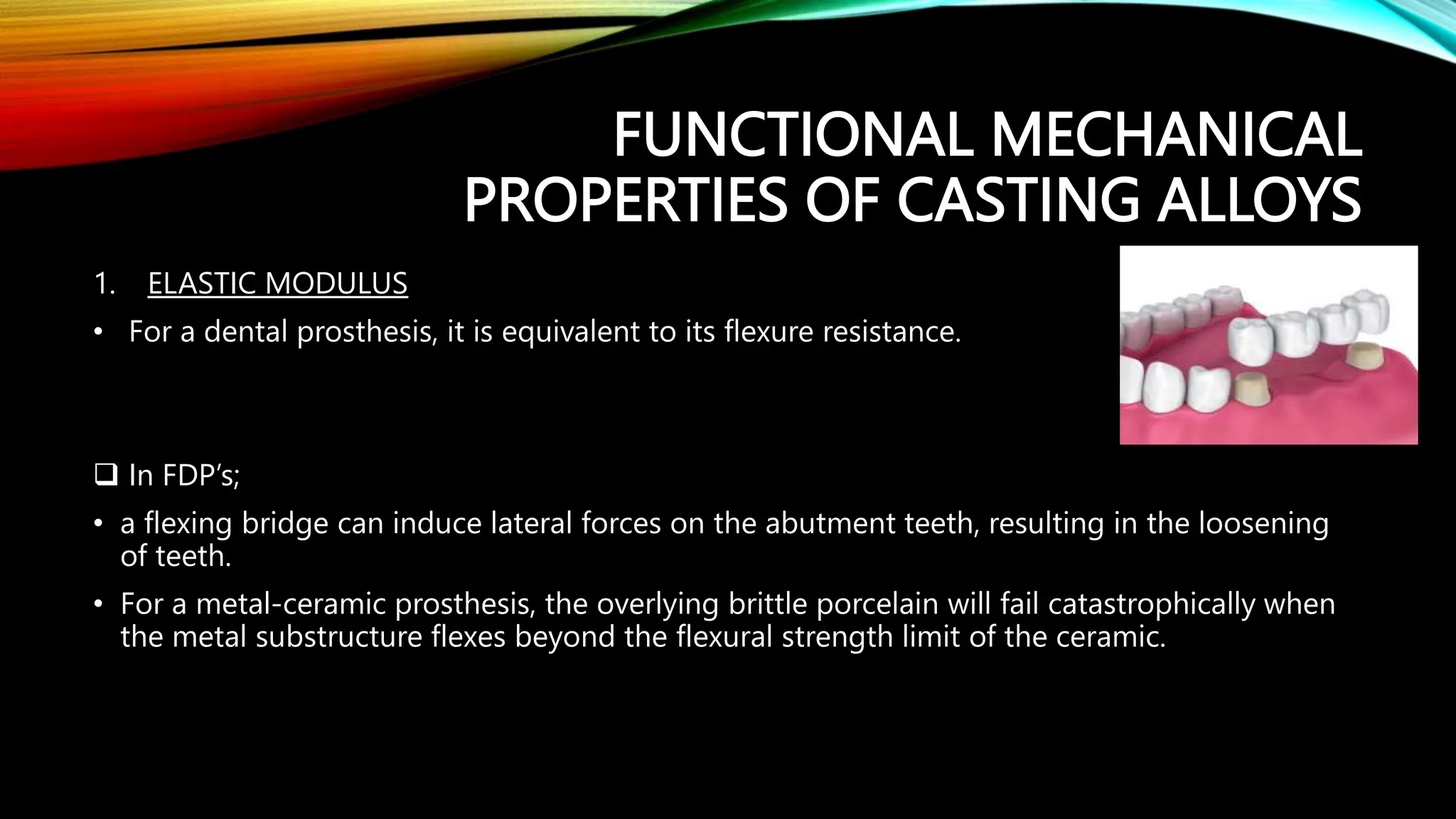 Dental casting alloys in prosthodontics crown bridge and implant | PPTX