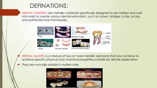 Dental Casting Alloys and Metallurgy 2025.pptx