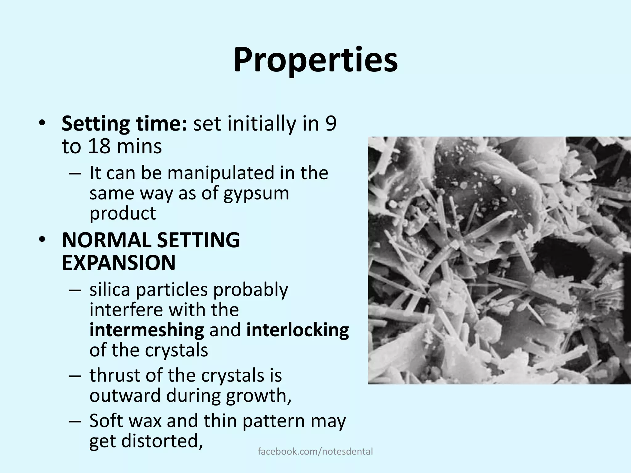 Dental casting investment material | PPTX