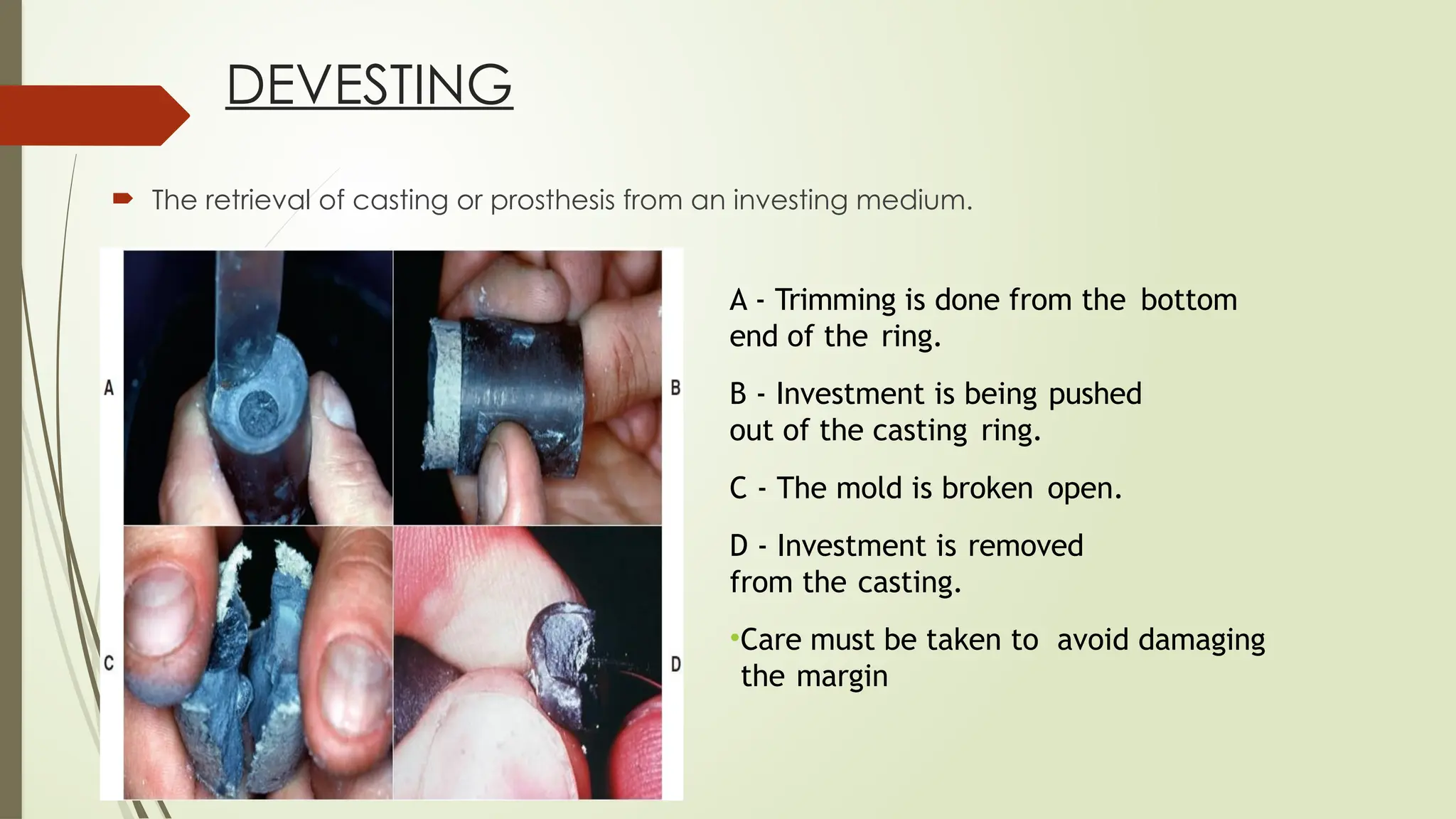 Dental casting procedures in dental materials | PPTX