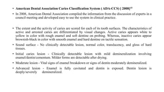 Dental cavity classification systems.PPTX