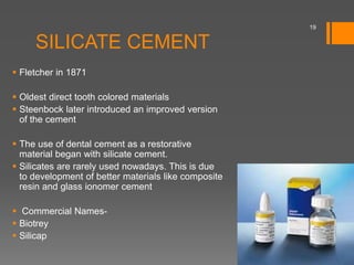 Dental cements | PPT