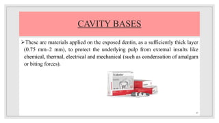 Dental cements | PPTX