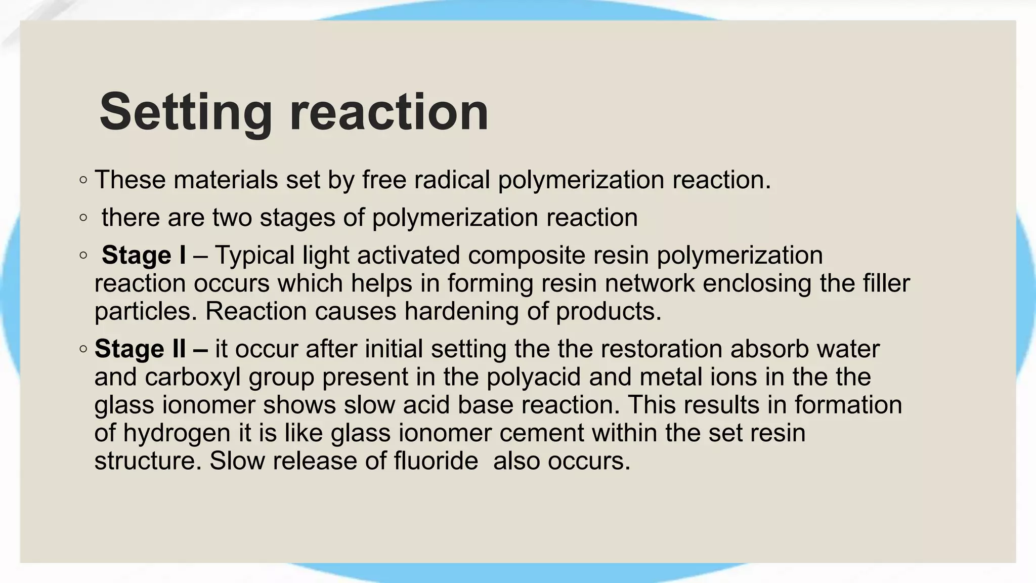 Dental cements part 3 | PPTX
