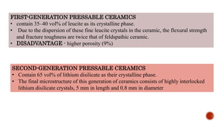 DENTAL CERAMIC AND ITS ADVANCEMENTS.pptx