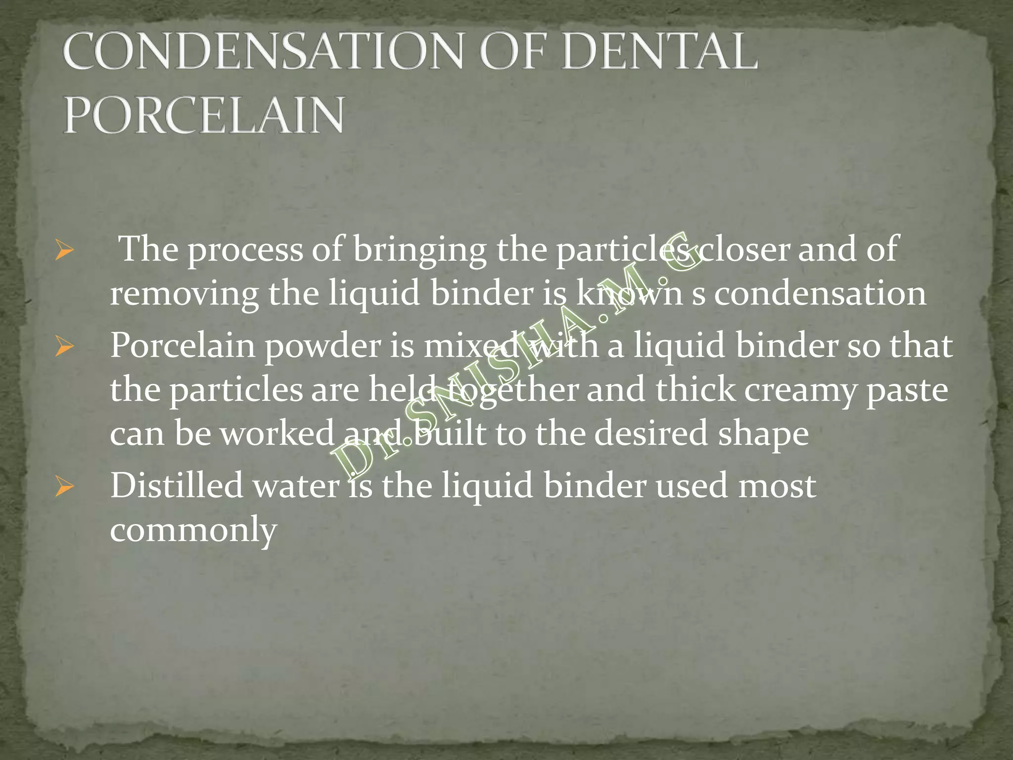 Dental Ceramic in Conservative Dentistry and Endodontics | PPTX