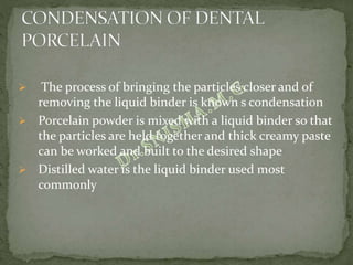 Dental Ceramic in Conservative Dentistry and Endodontics | PPTX