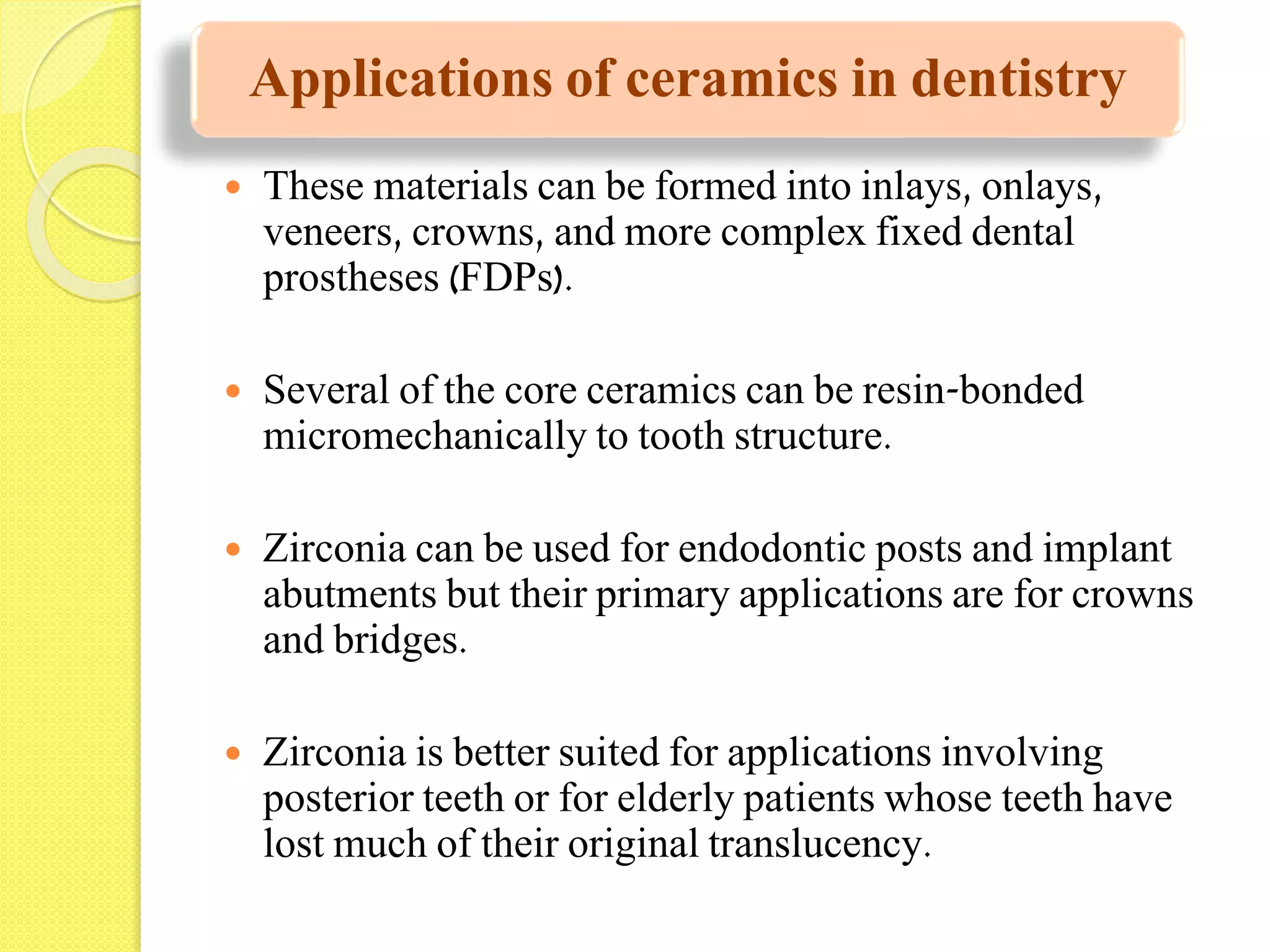 Dental ceramics | PPTX