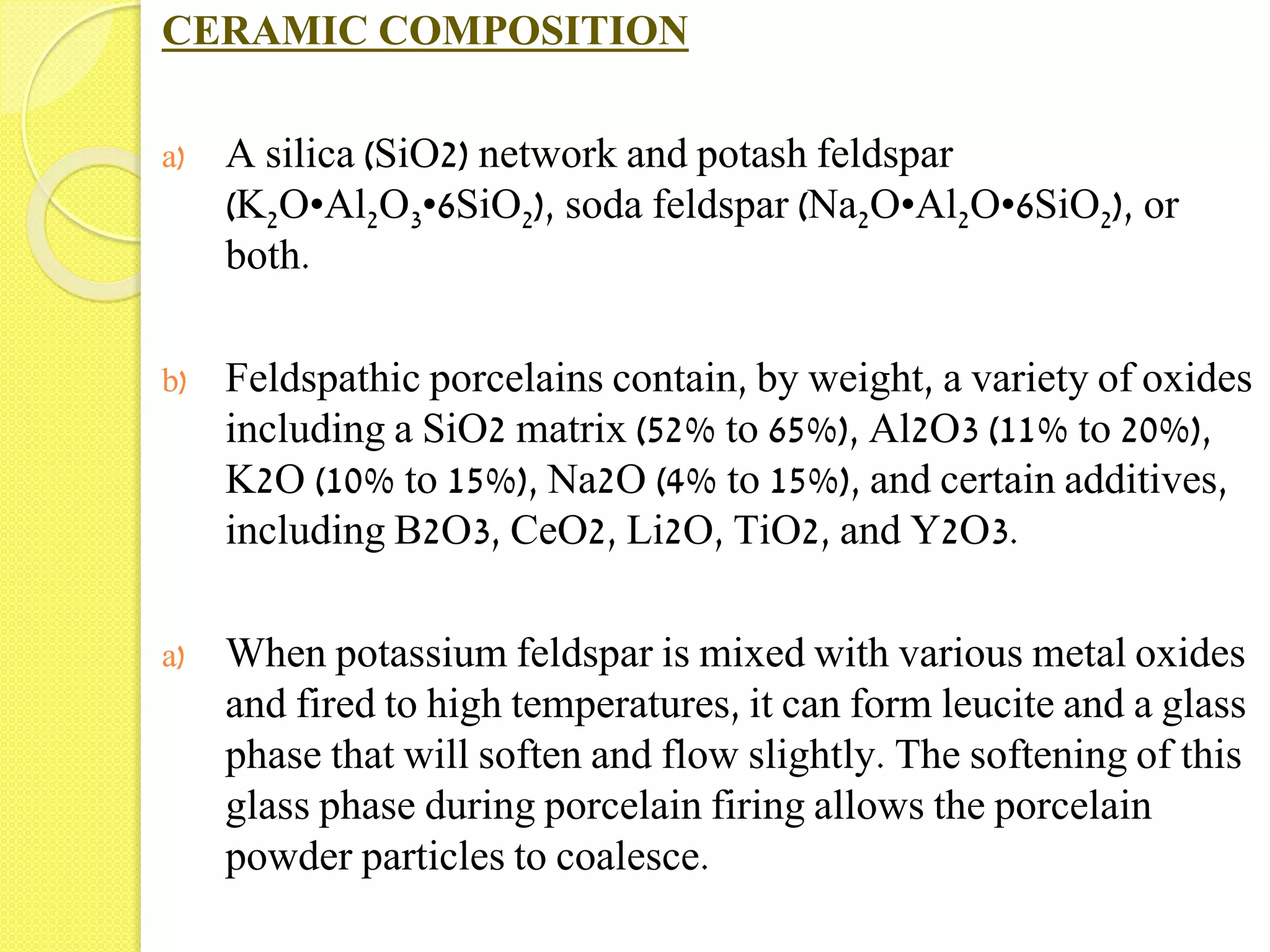 Dental ceramics | PPTX
